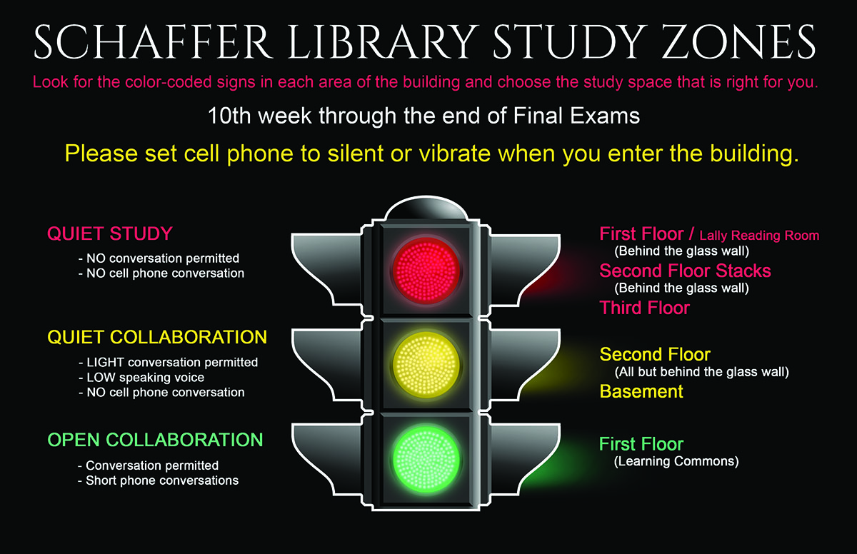 Study Zones | Schaffer Library | Union College