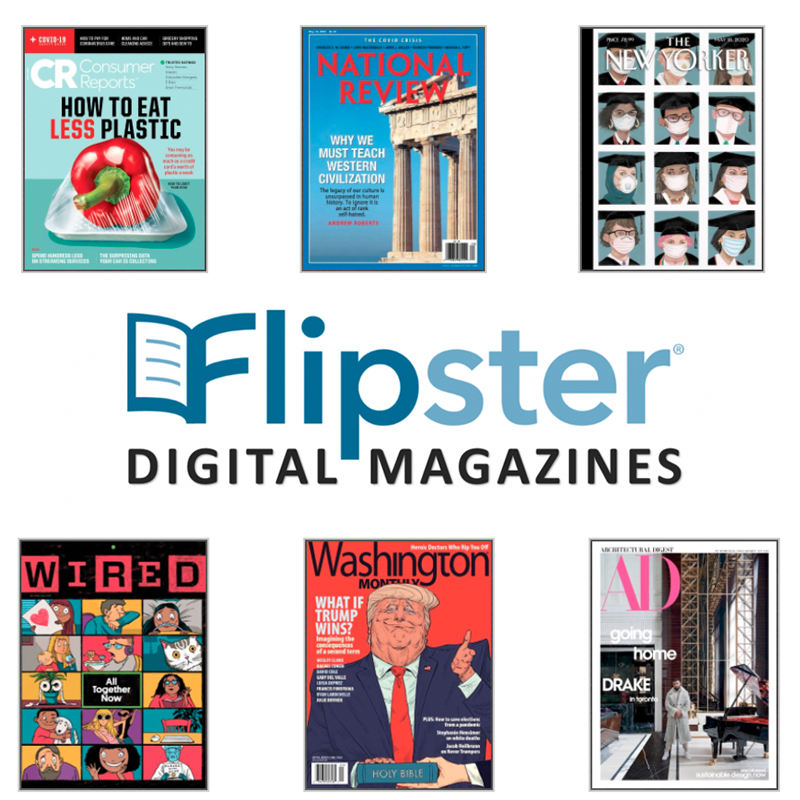 Get digital access to 12 popular magazines on Flipster | Schaffer ...