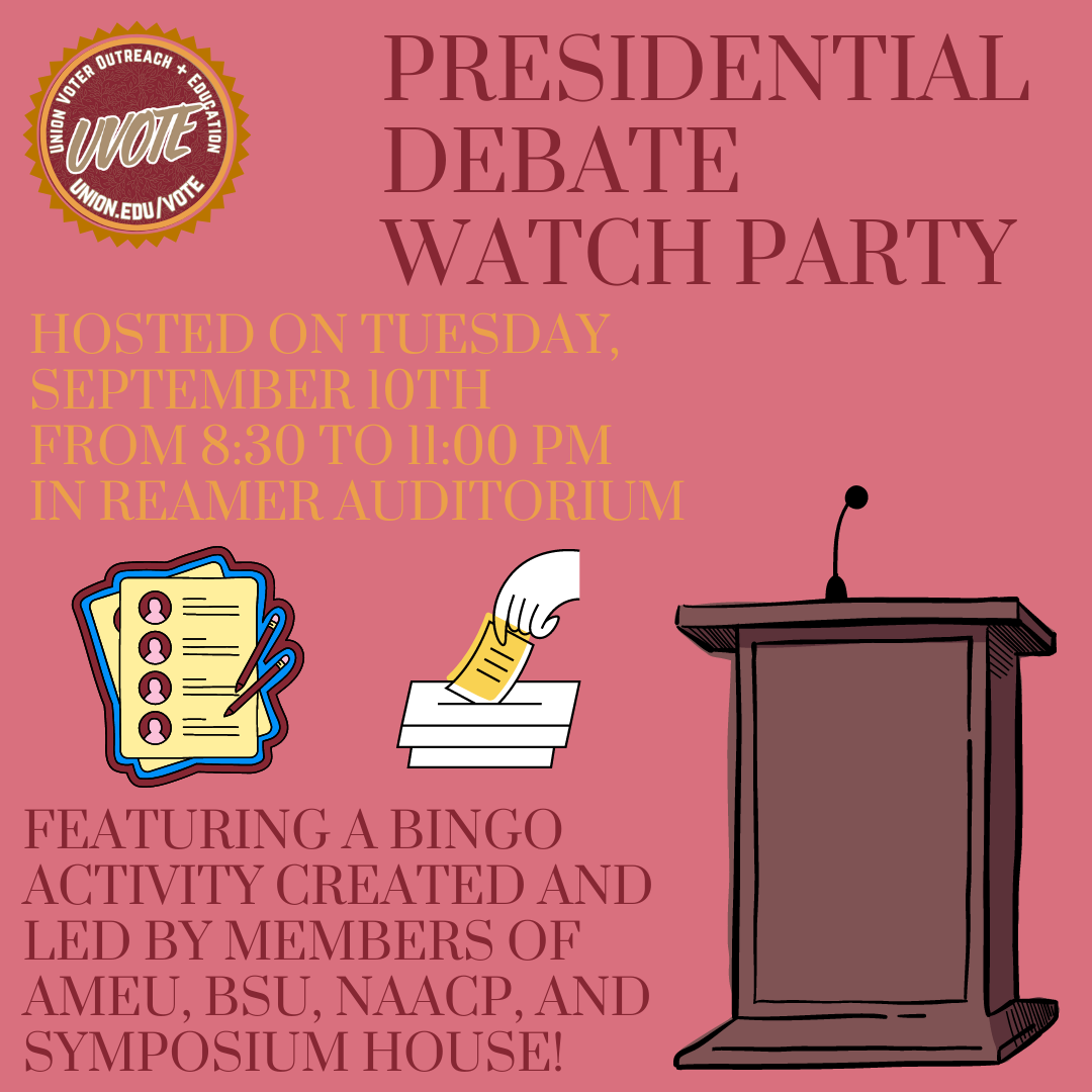 Presidential Debate Watch Party | Schaffer Library | Union College