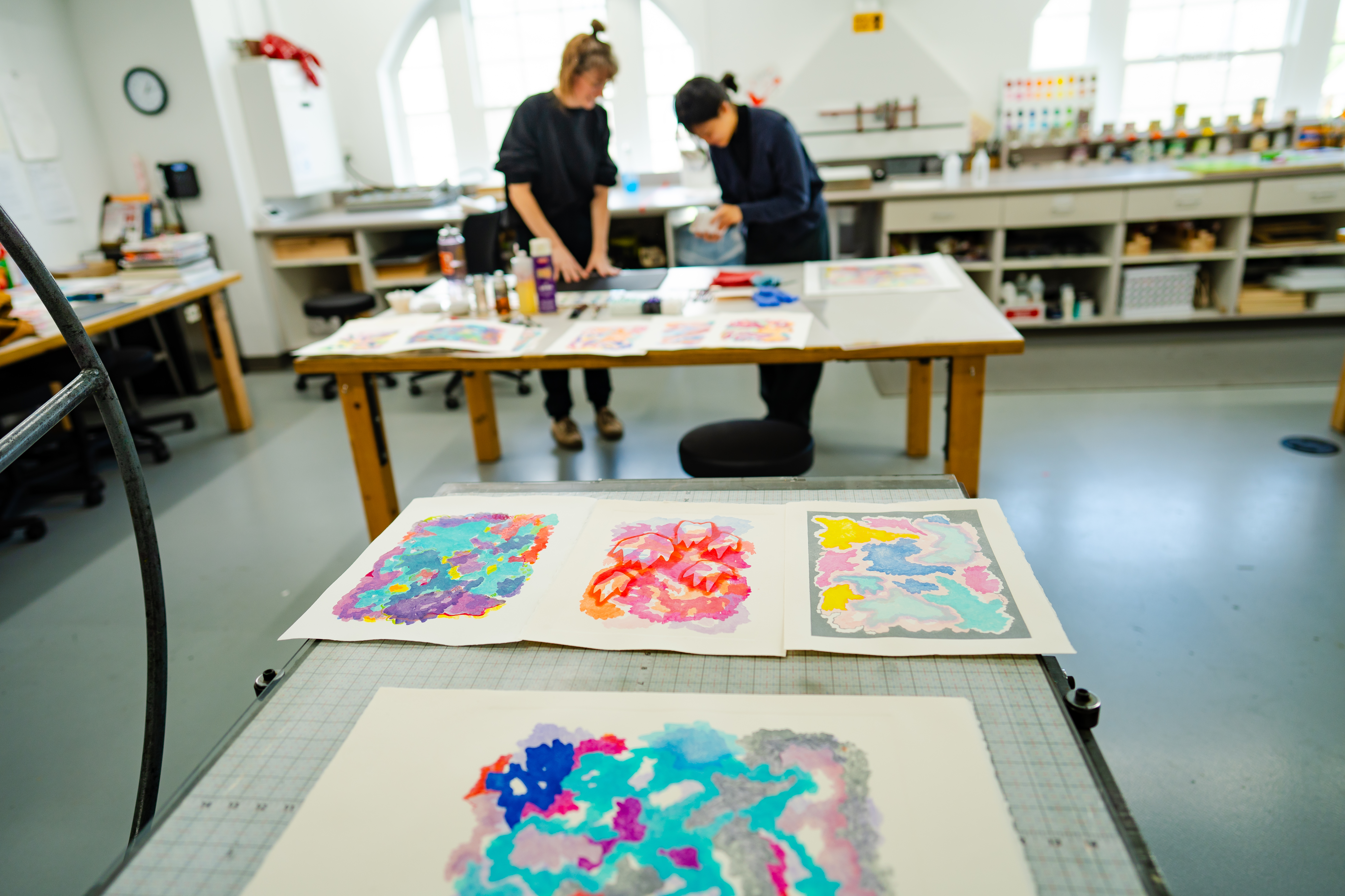 Printmaking research on the mark | Union College